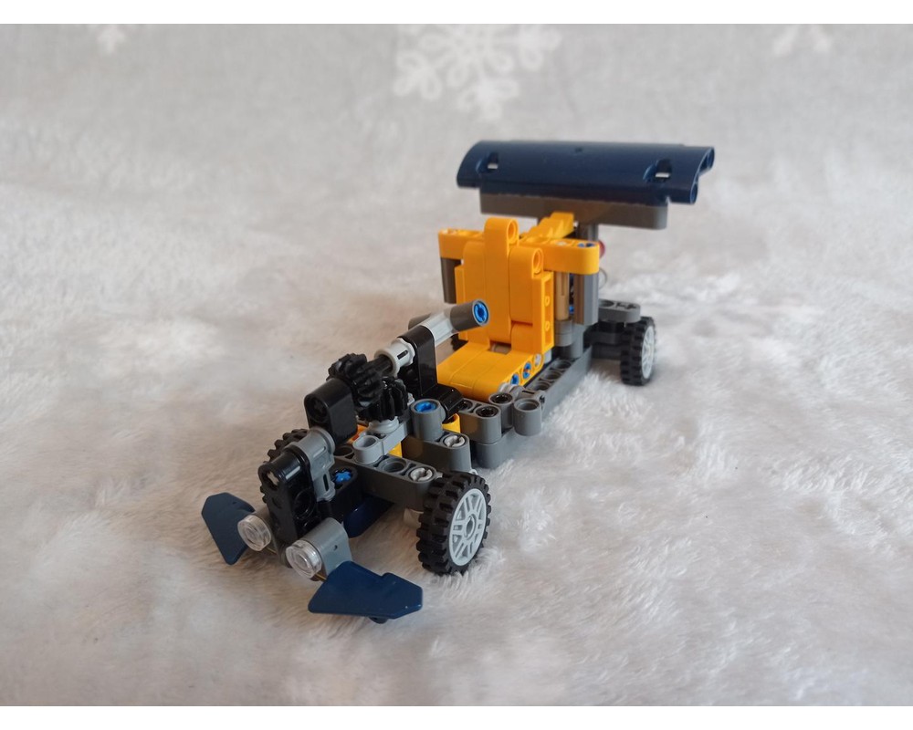 Lego Moc Gokart 42147 Alternative By Erikgs Rebrickable Build With Lego