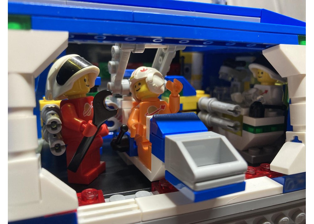 Lego Moc Classic Space Nebulon B Frigate By Thebrickshipyard