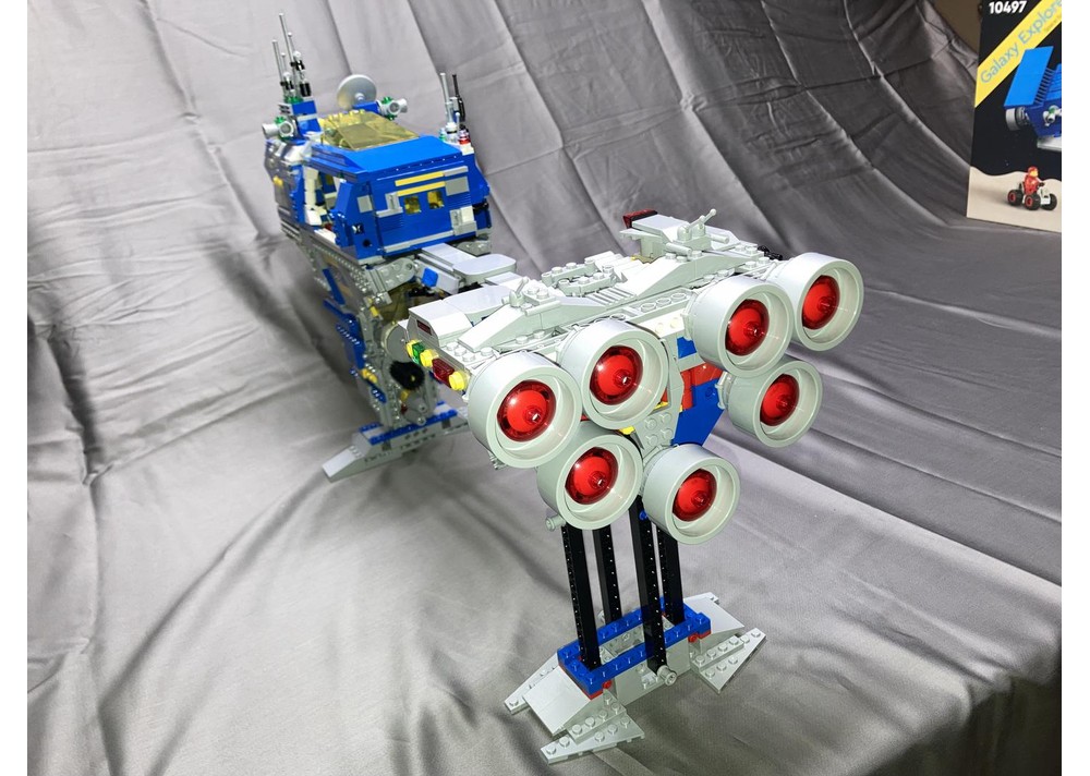 Lego Moc Classic Space Nebulon B Frigate By Thebrickshipyard