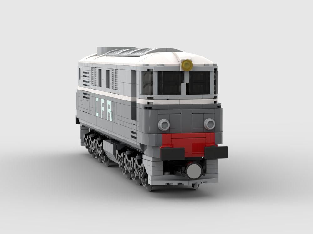 LEGO MOC CFR 060DA diesel locomotive by kaiami | Rebrickable - Build ...