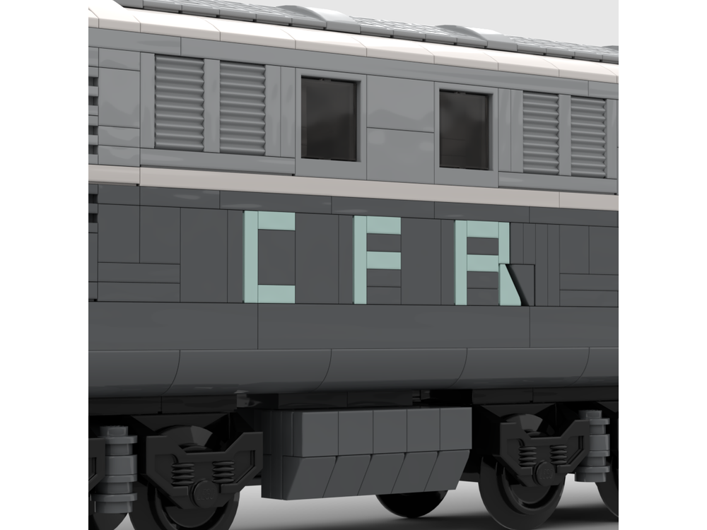 LEGO MOC CFR 060DA diesel locomotive by kaiami | Rebrickable - Build ...