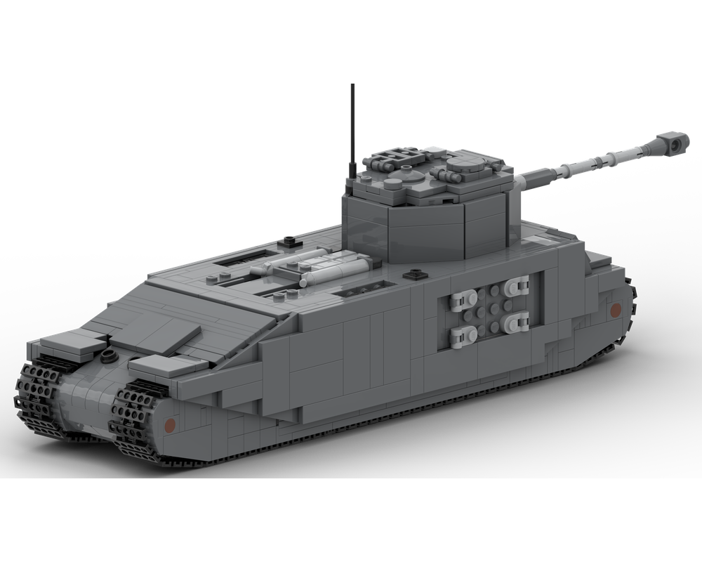 LEGO MOC 1:35 TOG-2* (Gray) by super_cacti | Rebrickable - Build with LEGO