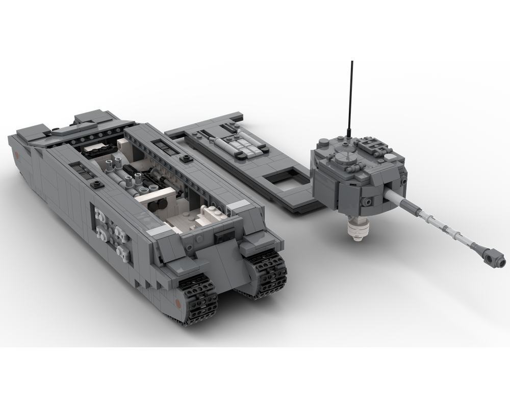 LEGO MOC 1:35 TOG-2* (Gray) by super_cacti | Rebrickable - Build with LEGO