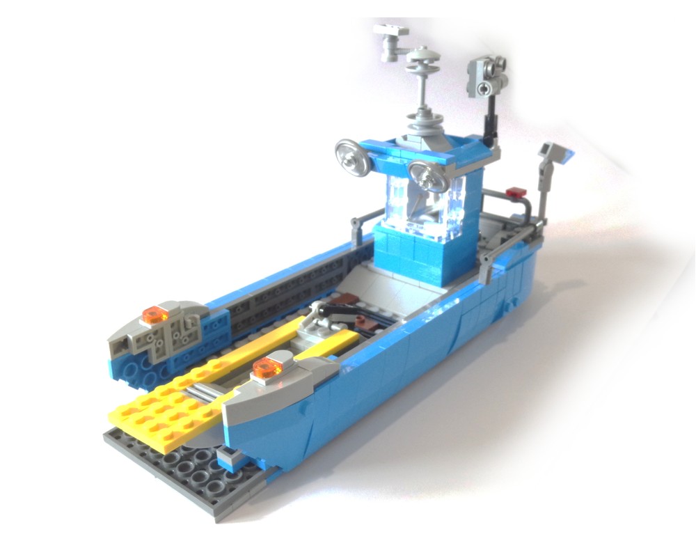 LEGO MOC 10252 Barge boat by Berth | Rebrickable - Build with LEGO