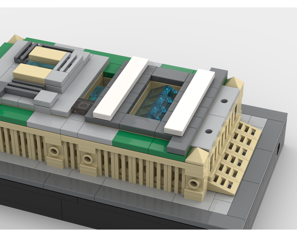 Lego Moc Moynihan Train Hall By Taters Rebrickable Build With Lego