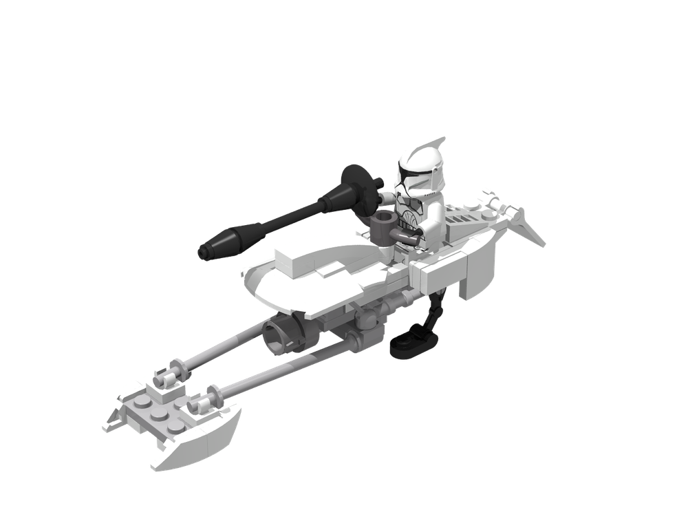 LEGO MOC clone lancer speeder by KennoMonkey | Rebrickable - Build with ...