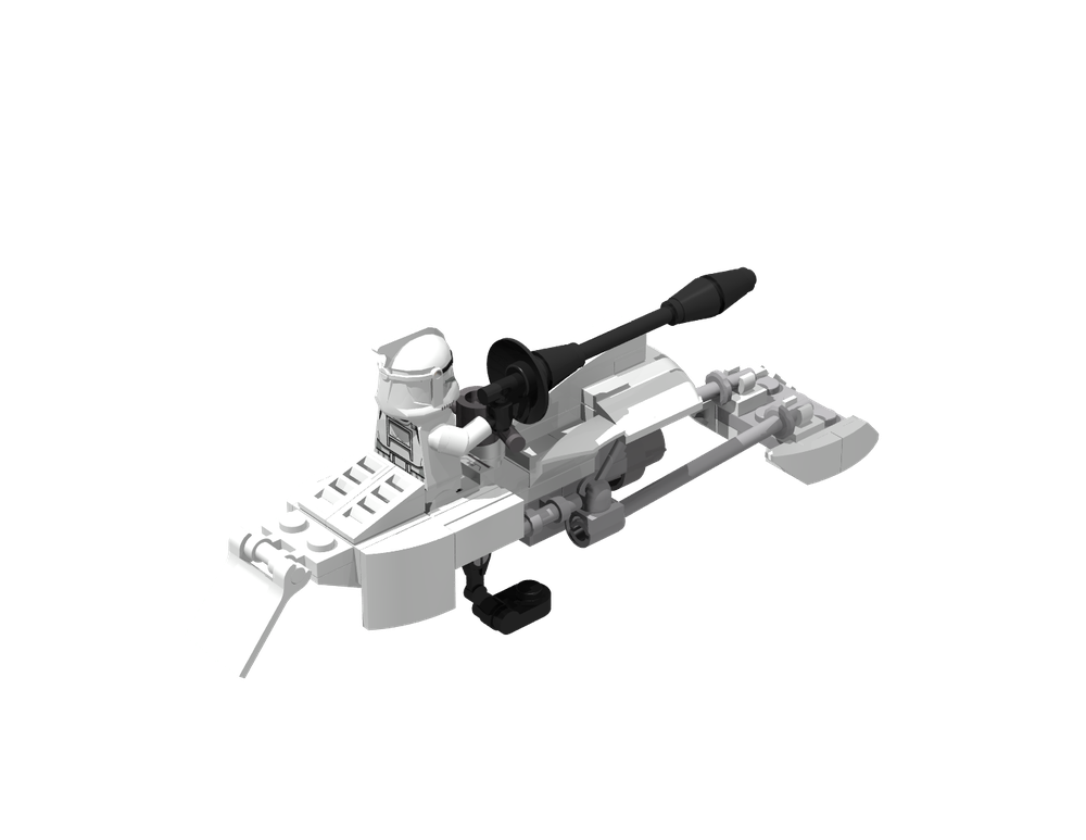 LEGO MOC clone lancer speeder by KennoMonkey | Rebrickable - Build with ...