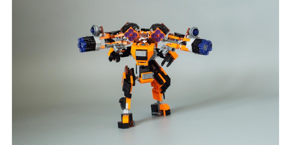 LEGO MOC 76243 x 2 Rocket Mech Armor Upgrade by Ransom_Fern ...