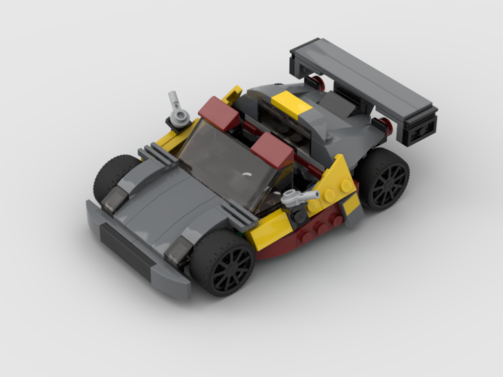 LEGO MOC trackday car by superlegofancreations | Rebrickable - Build ...