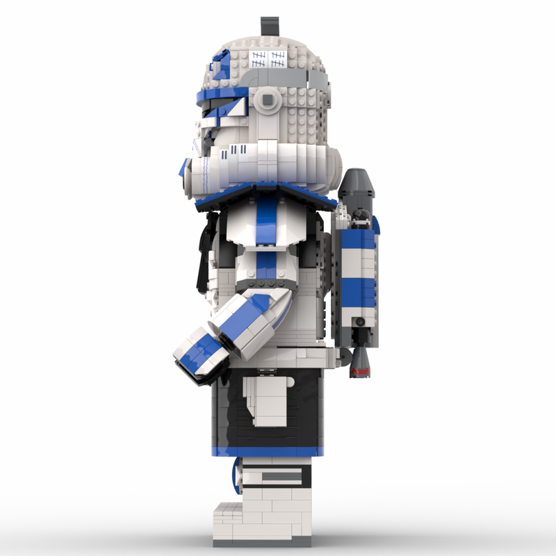 LEGO MOC Captain Rex Phase 2 Megafigure (fits official helmet) by Albo ...