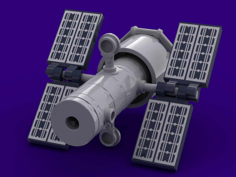LEGO MOC 1/220 Hubble Space Telescope by iscatrebor | Rebrickable ...