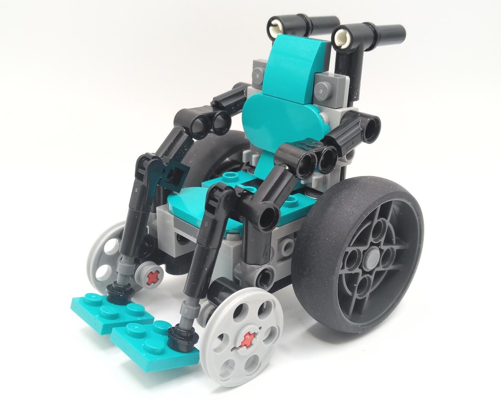 LEGO MOC 31135 Wheelchair by Dafeld | Rebrickable - Build with LEGO
