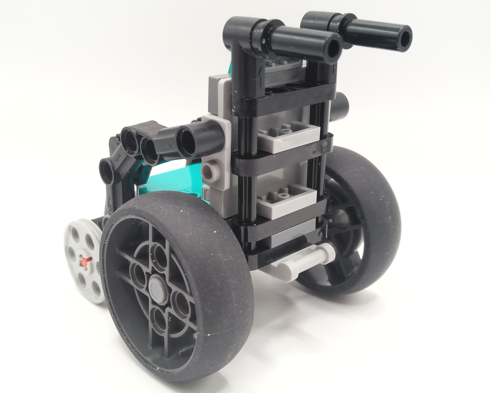 LEGO MOC 31135 Wheelchair by Dafeld | Rebrickable - Build with LEGO