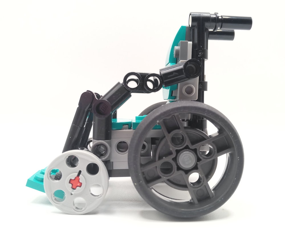 LEGO MOC 31135 Wheelchair by Dafeld | Rebrickable - Build with LEGO