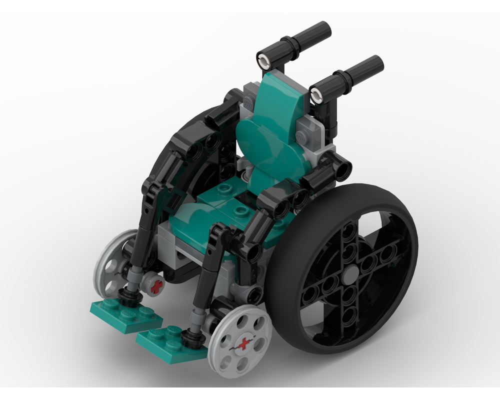LEGO MOC 31135 Wheelchair by Dafeld | Rebrickable - Build with LEGO