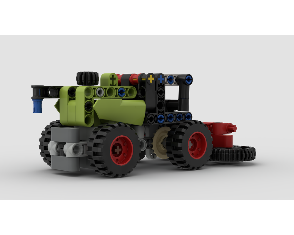 Lego Moc 42102 Combine Harvester Claas Lexion By Sennagtr