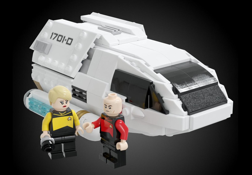 LEGO MOC Type-6 Shuttlecraft by Lilium Brick Yards | Rebrickable ...