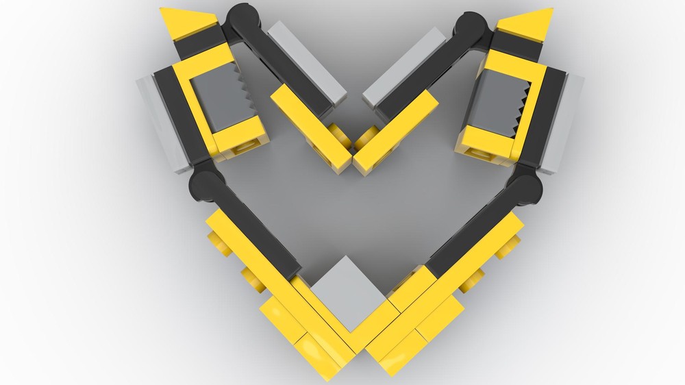 LEGO MOC 31014 Yellow Jacket Mask by Dujk | Rebrickable - Build with LEGO