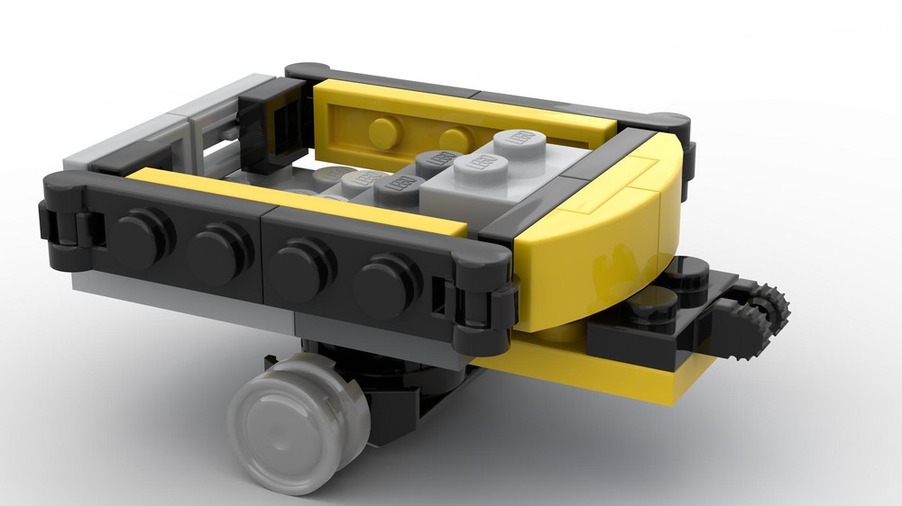 LEGO MOC 31014 Single Axle Trailer by Dujk | Rebrickable - Build with LEGO