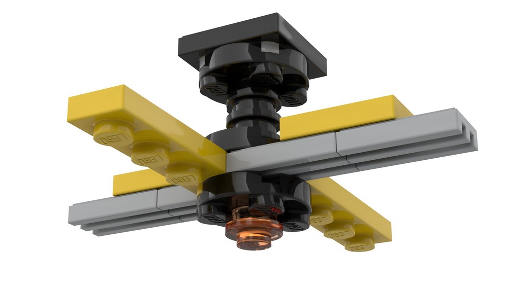 LEGO MOC 31014 Ceiling Fan by Dujk | Rebrickable - Build with LEGO
