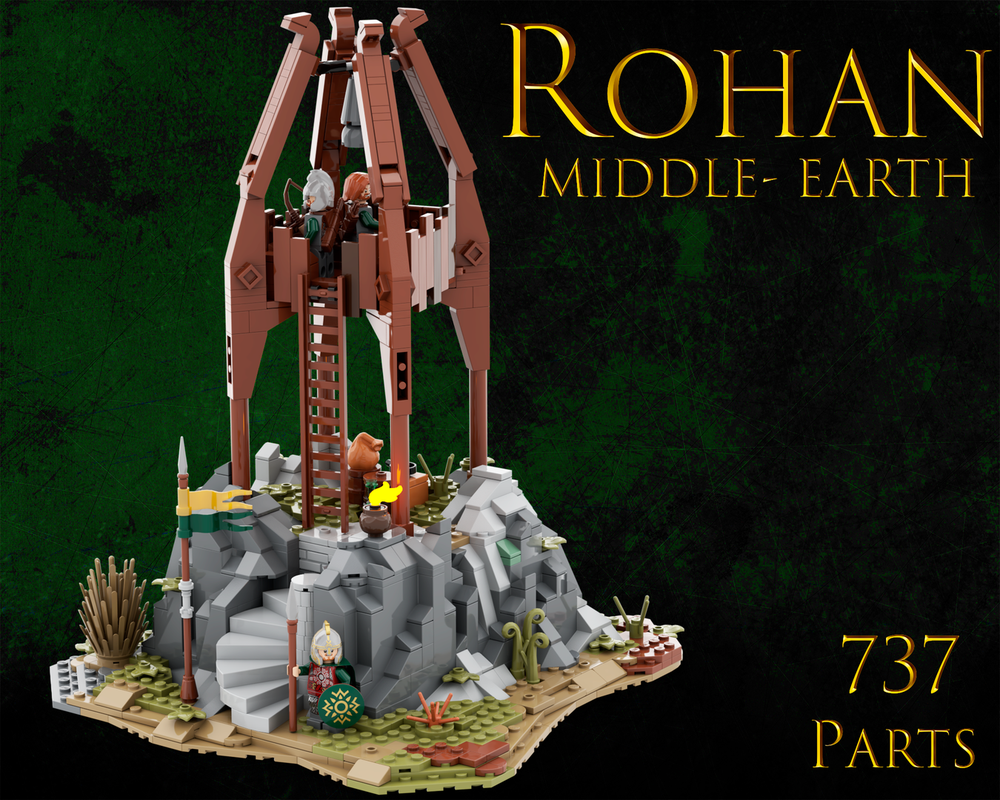 LEGO MOC Edoras Rohan Bundle 8 in 1 by Legat_Of_Legion | Rebrickable ...