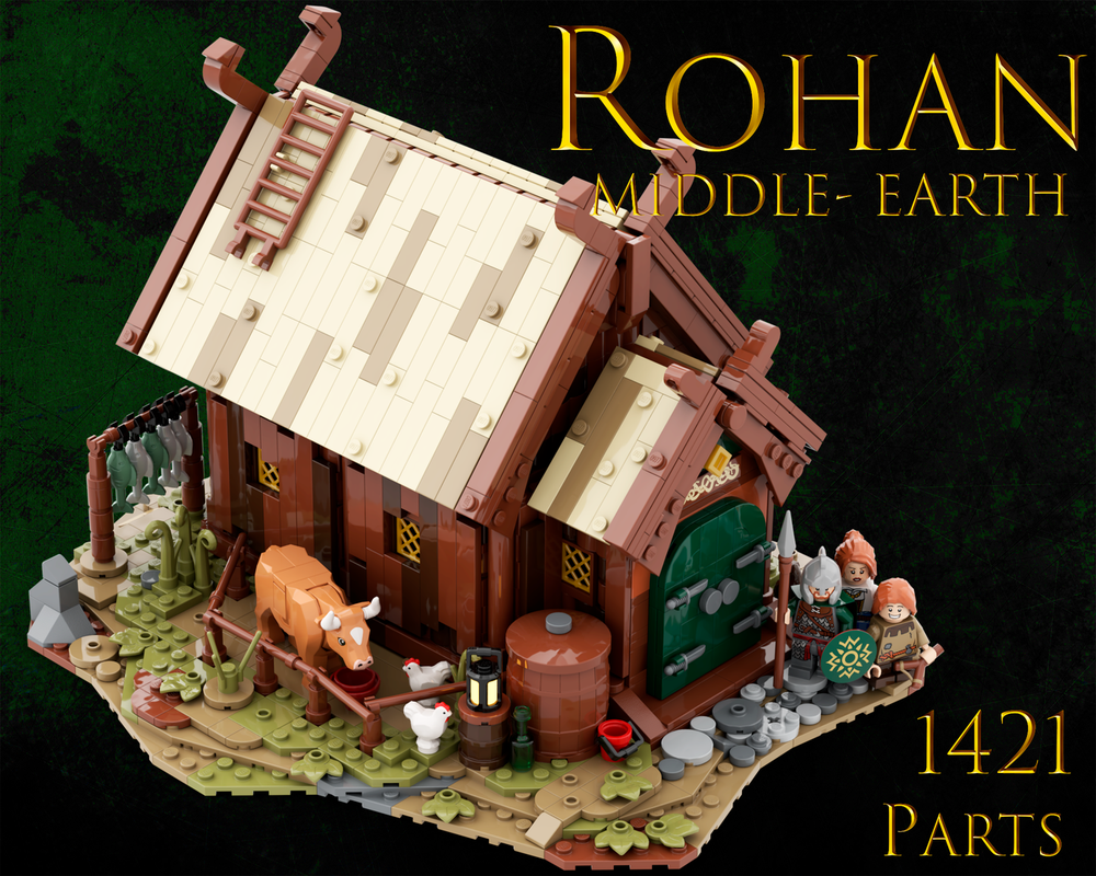 LEGO MOC Edoras Rohan Bundle 8 in 1 by Legat_Of_Legion | Rebrickable ...