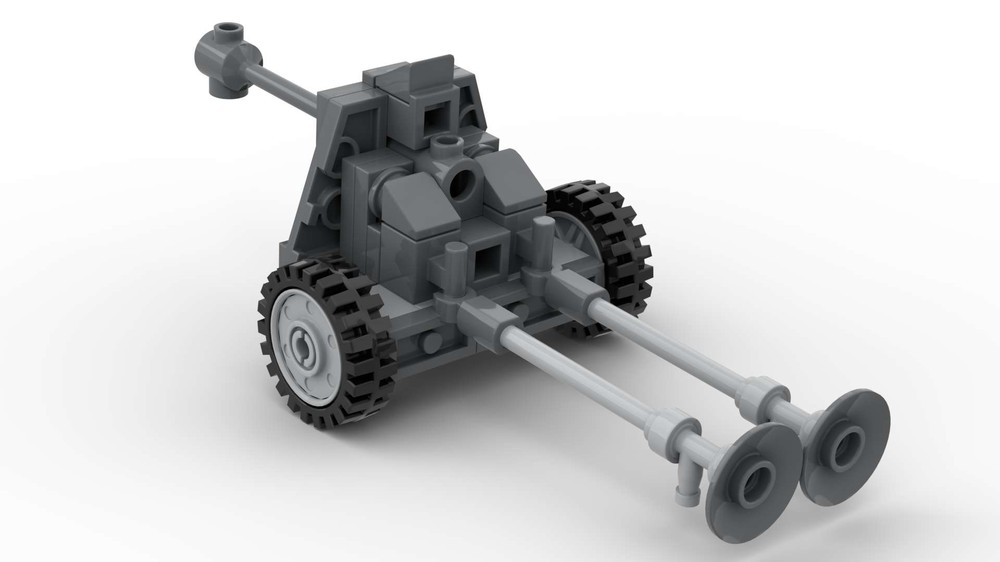 LEGO MOC german WW2 cannon by Brickmind63 | Rebrickable - Build with LEGO
