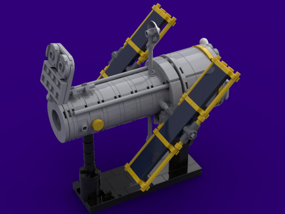 LEGO MOC 1/100 scale Hubble Space Telescope by iscatrebor | Rebrickable ...