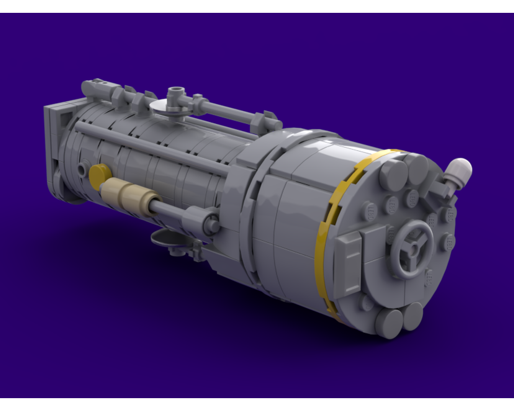 LEGO MOC 1/100 scale Hubble Space Telescope by iscatrebor | Rebrickable ...