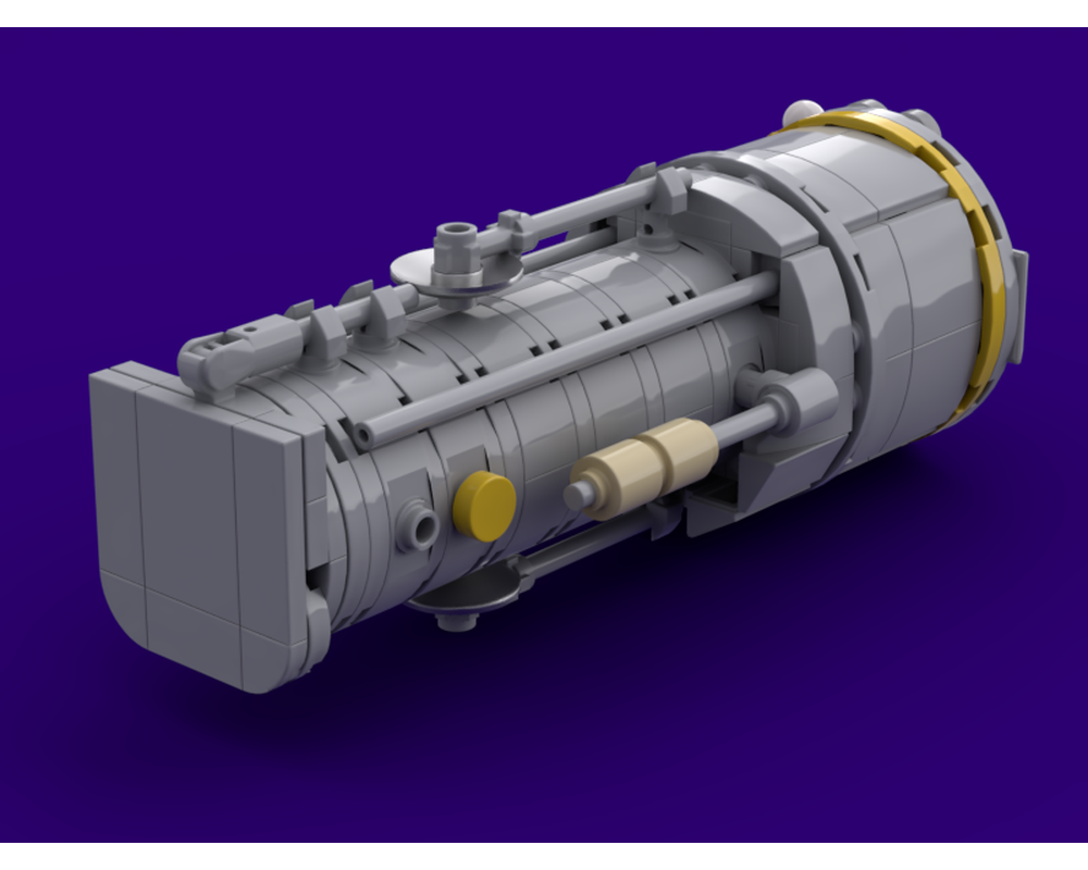 LEGO MOC 1/100 scale Hubble Space Telescope by iscatrebor | Rebrickable ...