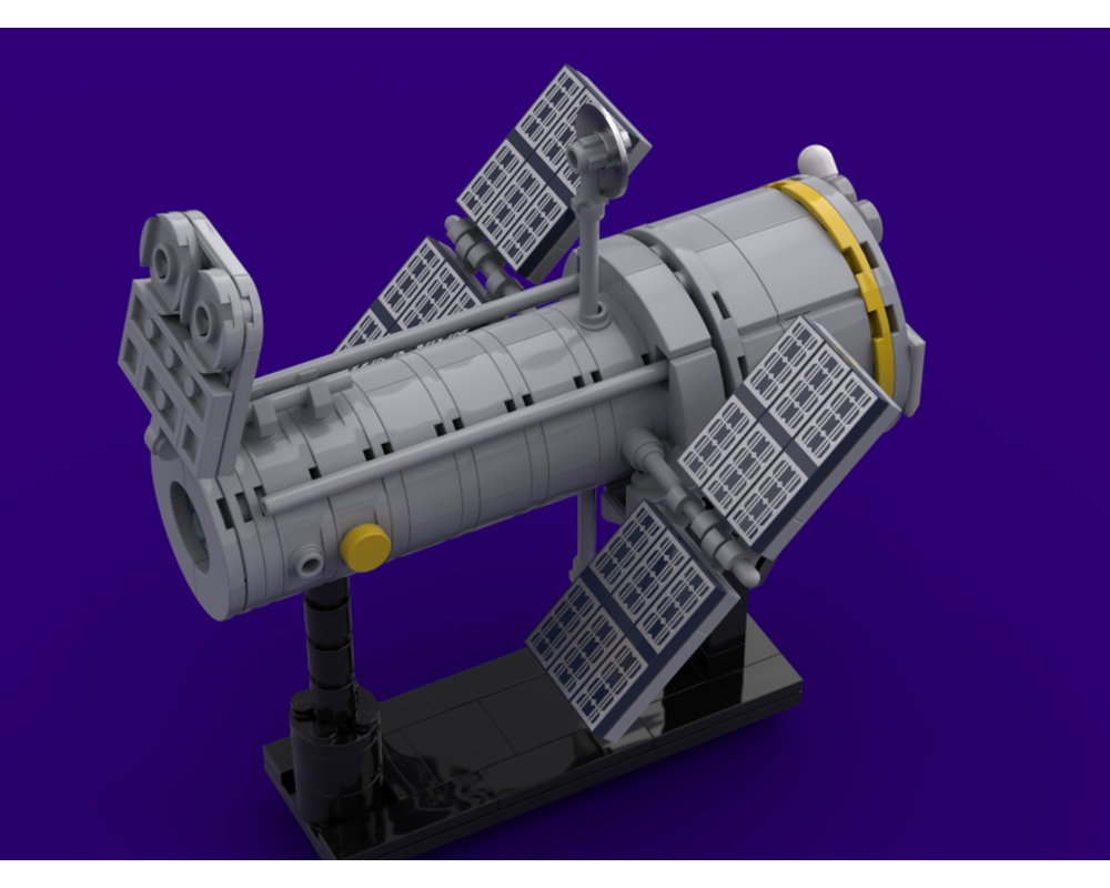 LEGO MOC 1/100 scale Hubble Space Telescope by iscatrebor | Rebrickable ...