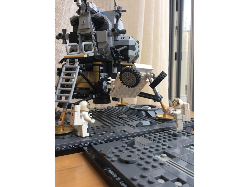 LEGO MOC-141115 Lunar Roving Vehicle by iscatrebor | Rebrickable ...