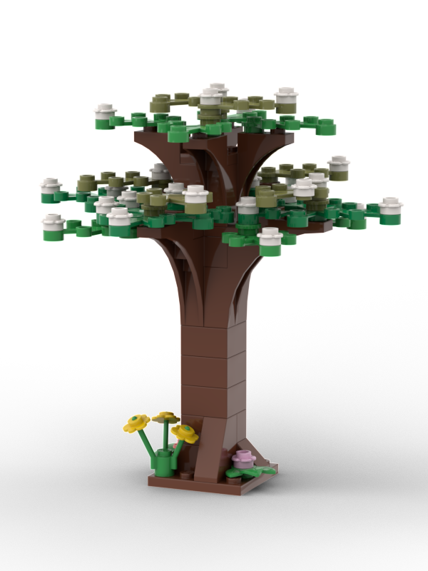 LEGO MOC The Brickville Tree by thebrickstories | Rebrickable - Build ...