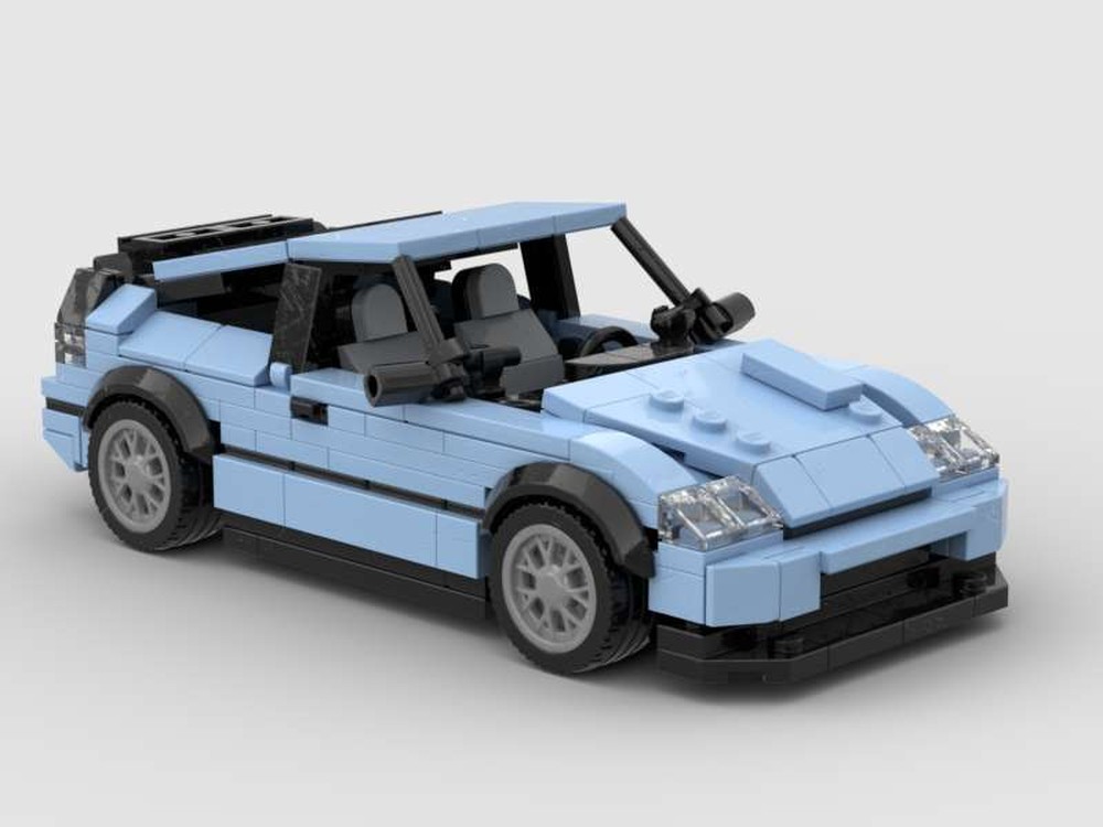LEGO MOC Honda CRX by tg_brickworks | Rebrickable - Build with LEGO