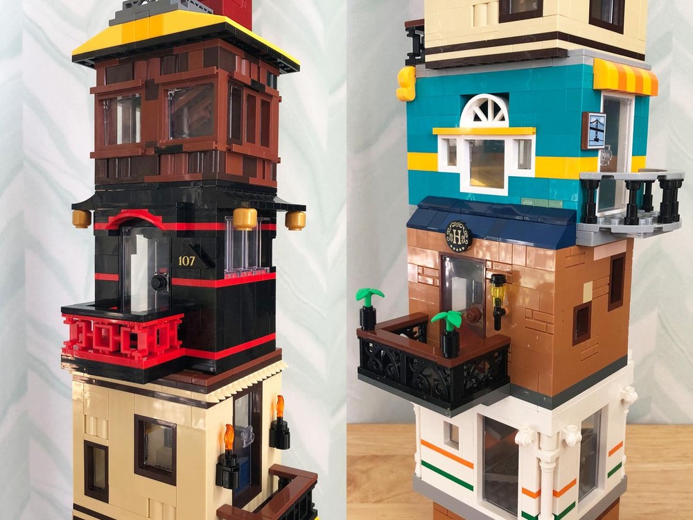 LEGO MOC Ball Run Tower by phoester | Rebrickable - Build with LEGO