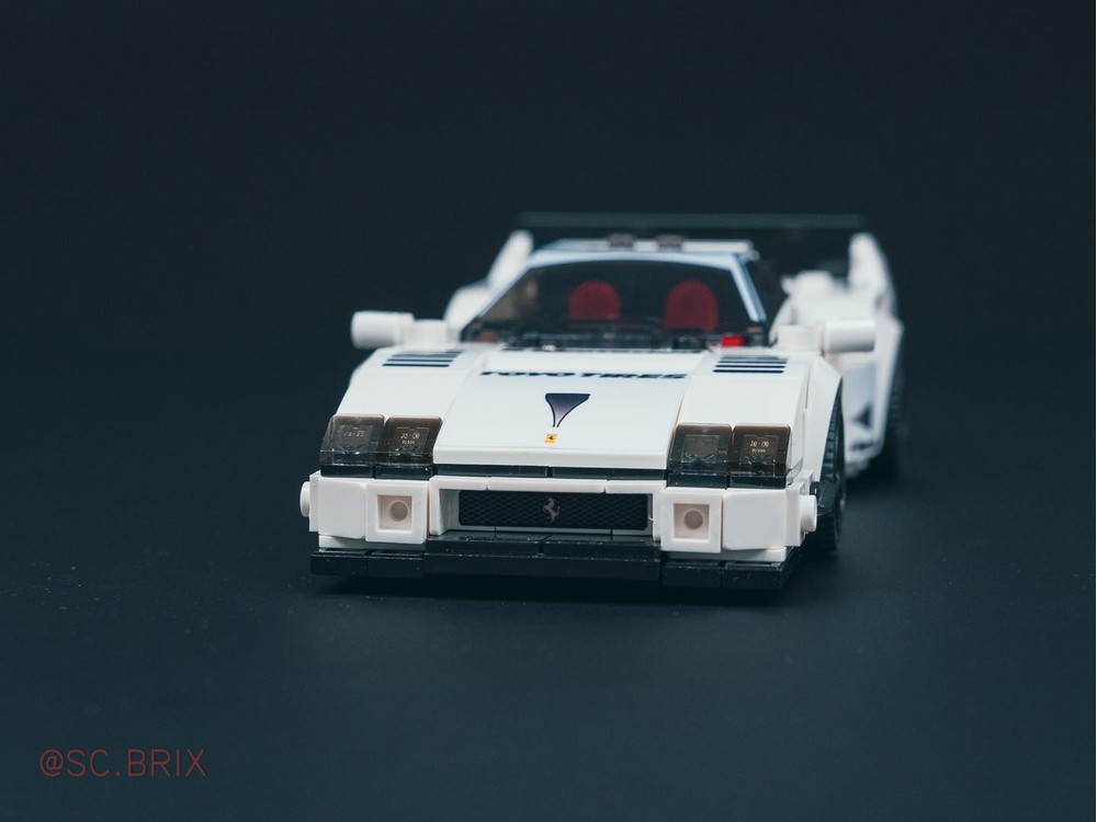 Lego Moc Lbwk Liberty Walk F40 By Scbrix Rebrickable Build With Lego