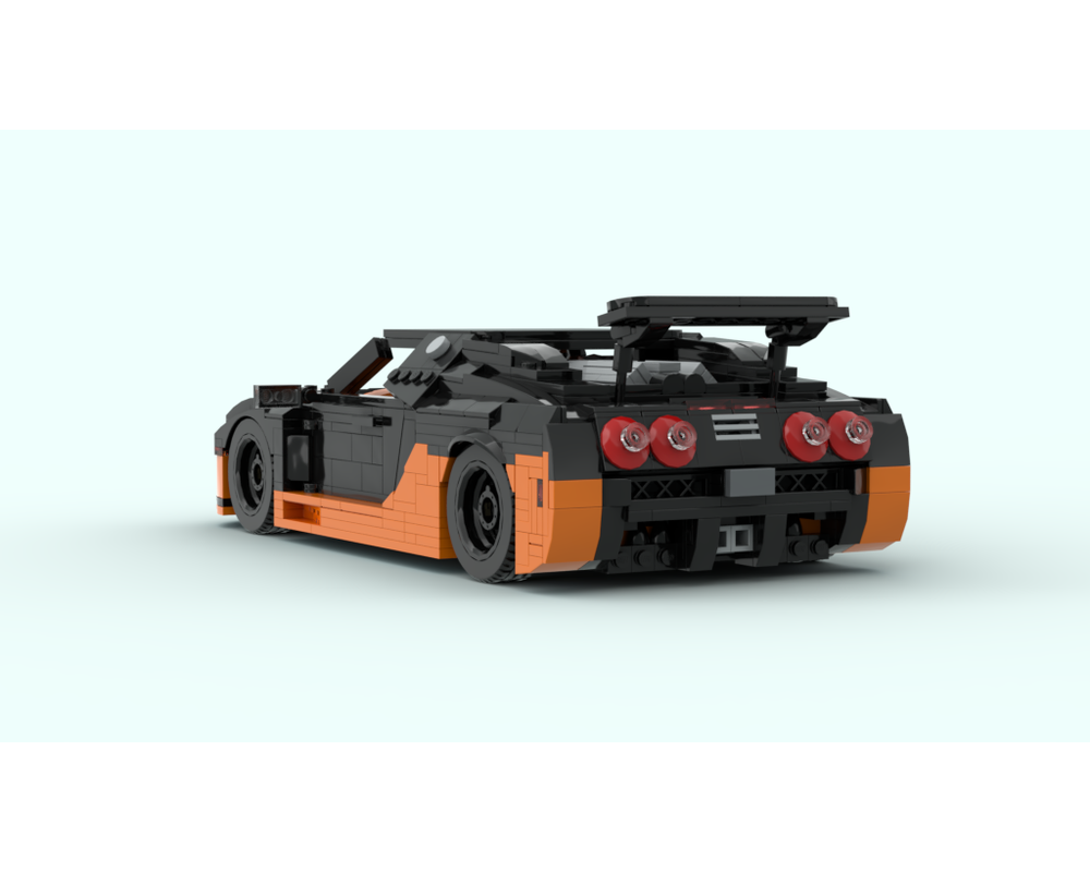 LEGO MOC Bugatti Veyron SuperSport by Giganbrick | Rebrickable - Build ...