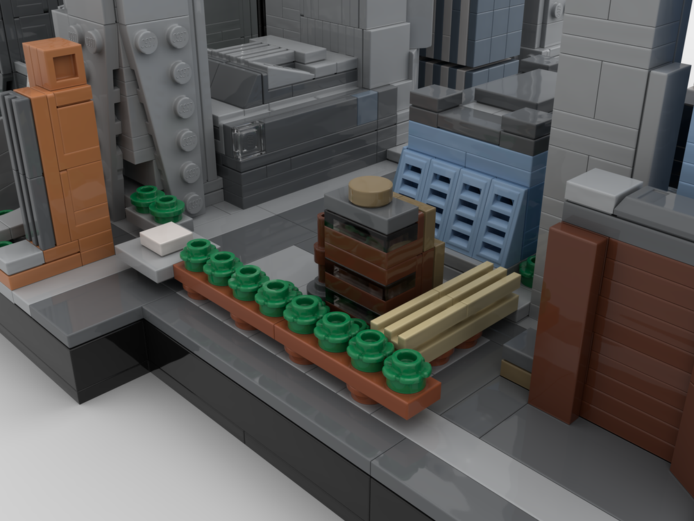 Lego Moc Manhattan West Nyc By Taters Rebrickable Build With Lego