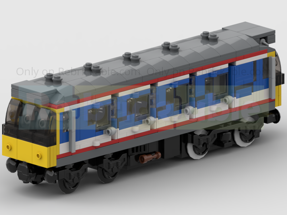 LEGO MOC Class 121 'Bubblecar' Diesel Railcar Train in Network ...