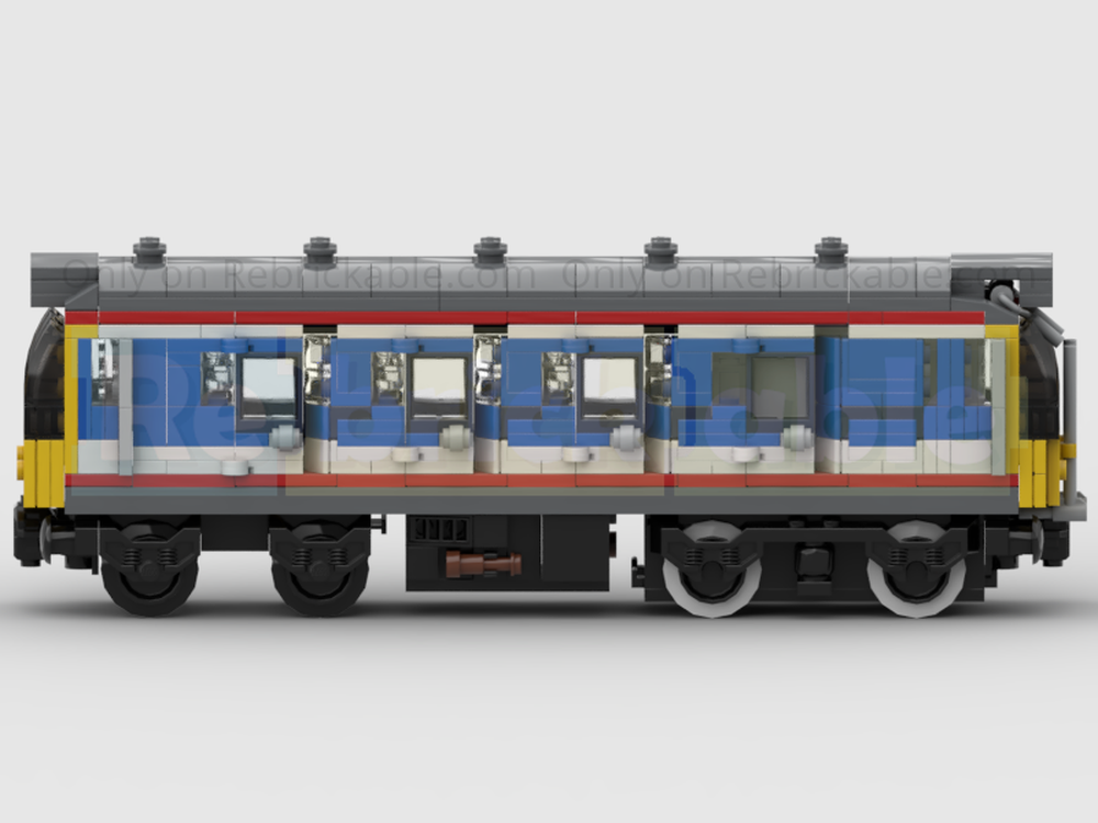 LEGO MOC Class 121 'Bubblecar' Diesel Railcar Train in Network ...