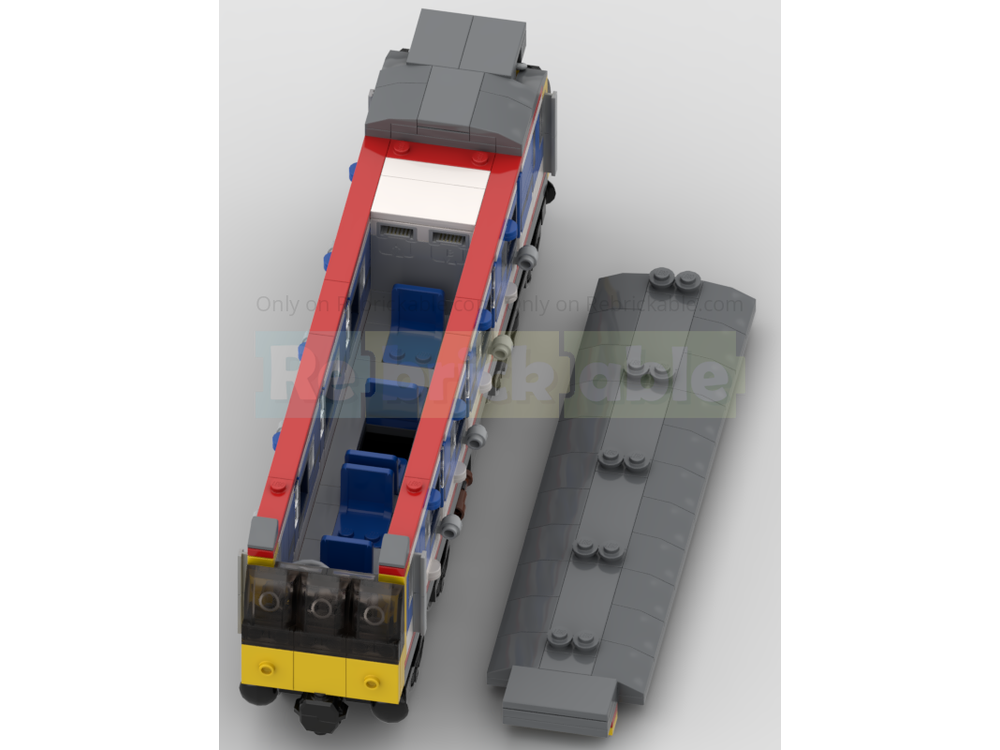 Lego Moc Class 121 Bubblecar Diesel Railcar Train In Network