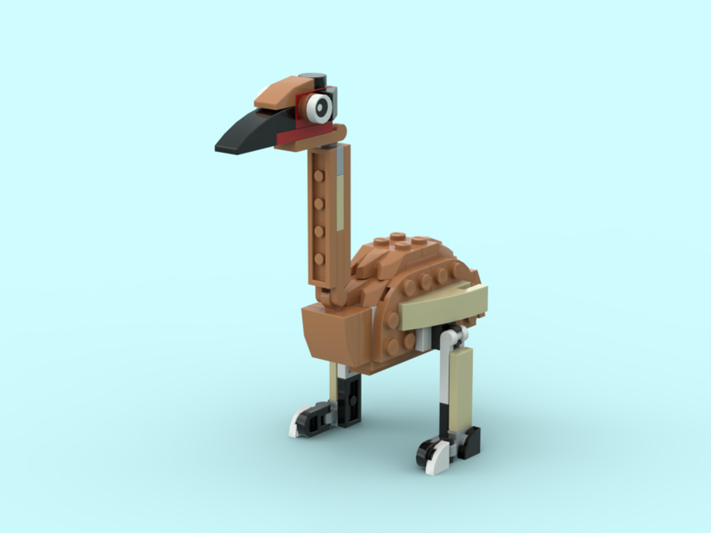 LEGO MOC 31137 Emu by Pikminfan67 | Rebrickable - Build with LEGO