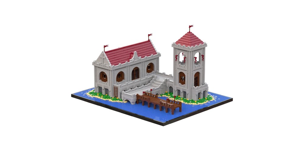LEGO MOC Medieval Pier and Watch Tower by MOC_Expert | Rebrickable ...