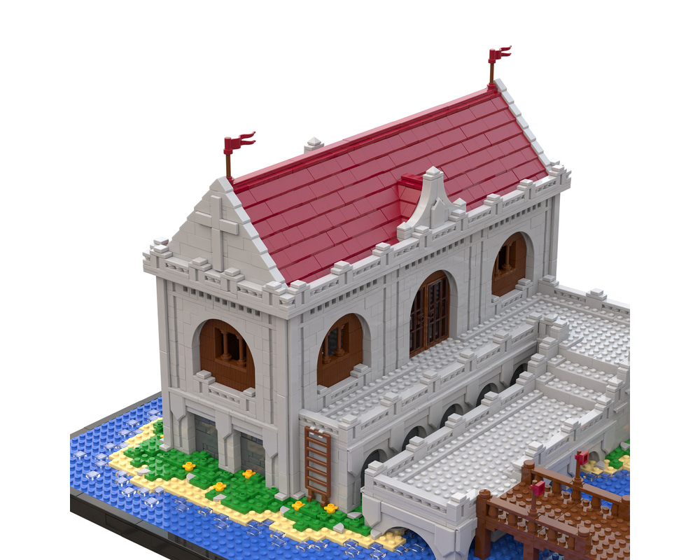 LEGO MOC Medieval Pier and Watch Tower by MOC_Expert | Rebrickable ...