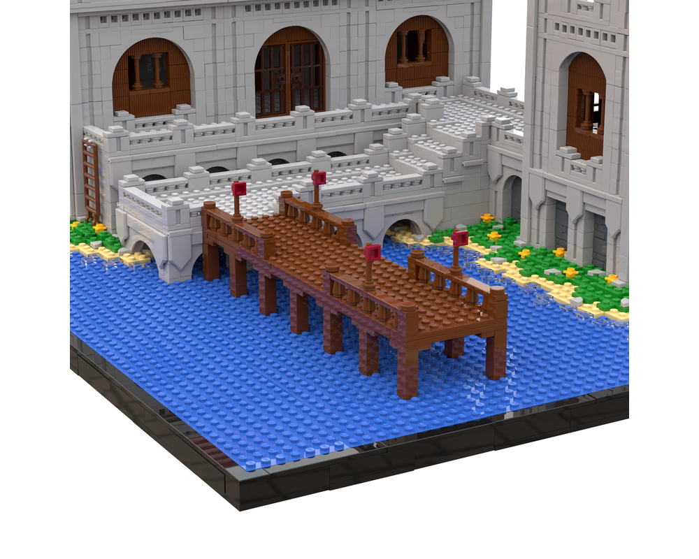 Lego Moc Medieval Pier And Watch Tower By Mocexpert Rebrickable