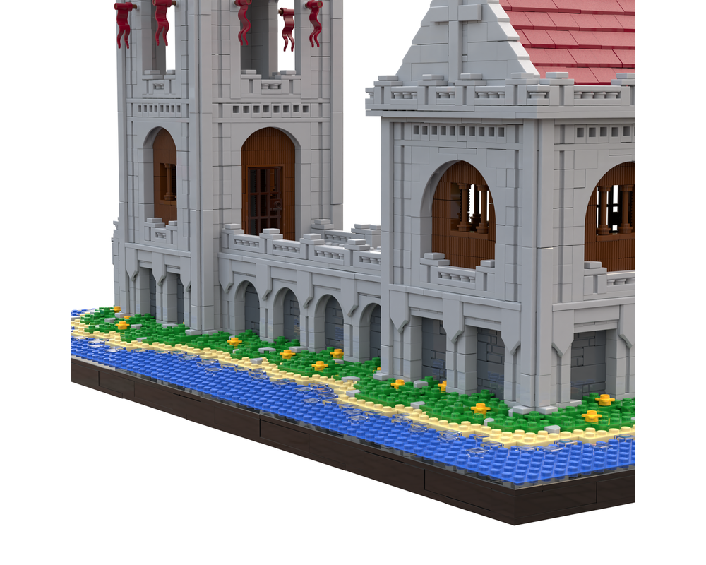 LEGO MOC Medieval Pier and Watch Tower by MOC_Expert | Rebrickable ...
