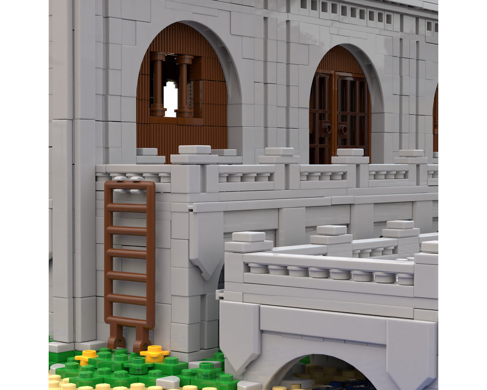 Lego Moc Medieval Pier And Watch Tower By Mocexpert Rebrickable