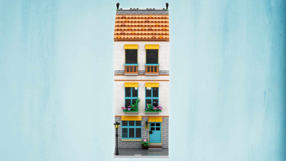LEGO MOC House 32x16 by JuliaBuilds | Rebrickable - Build with LEGO