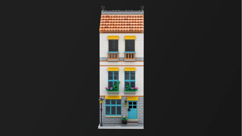 LEGO MOC House 32x16 by JuliaBuilds | Rebrickable - Build with LEGO