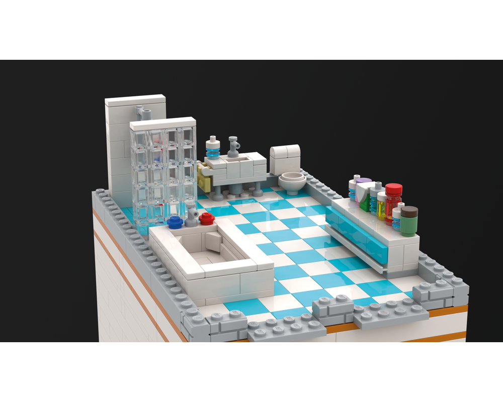 LEGO MOC House 32x16 by JuliaBuilds | Rebrickable - Build with LEGO
